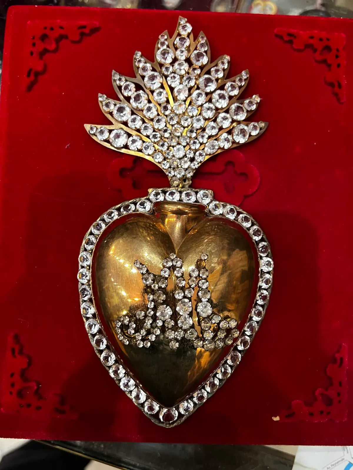 Vermeil Ex-Voto – Religious Offering – L'icône